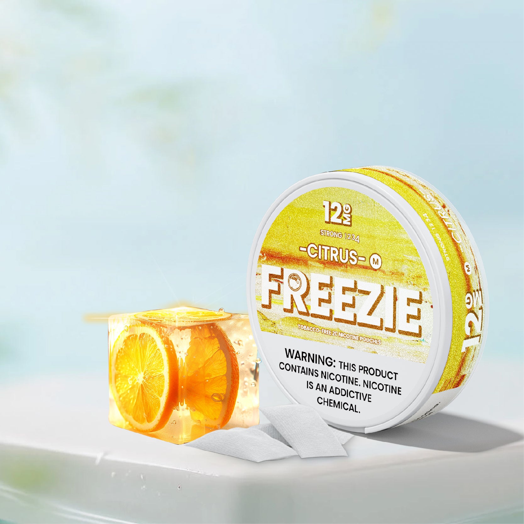 a safer, premium nicotine pouches with superb citrus flavor – FREEZIE Life